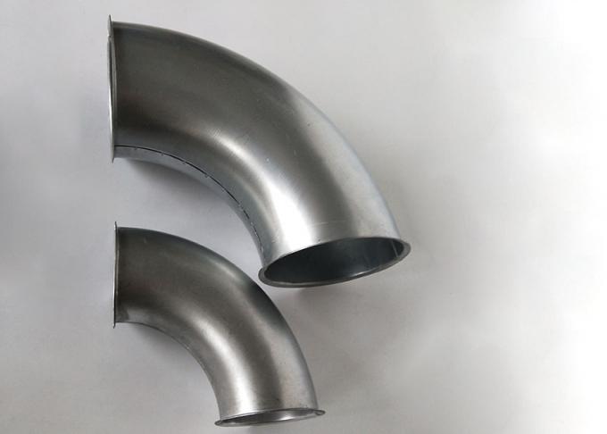90 Degree Elbow Welding Galvanized Air Dust Extraction Pipe Fitting ...
