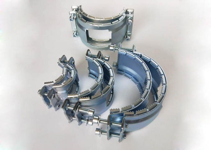 Galvanized Heavy Duty Pipe Clamps Coupling Grip Collar Cast Iron Pipe ...