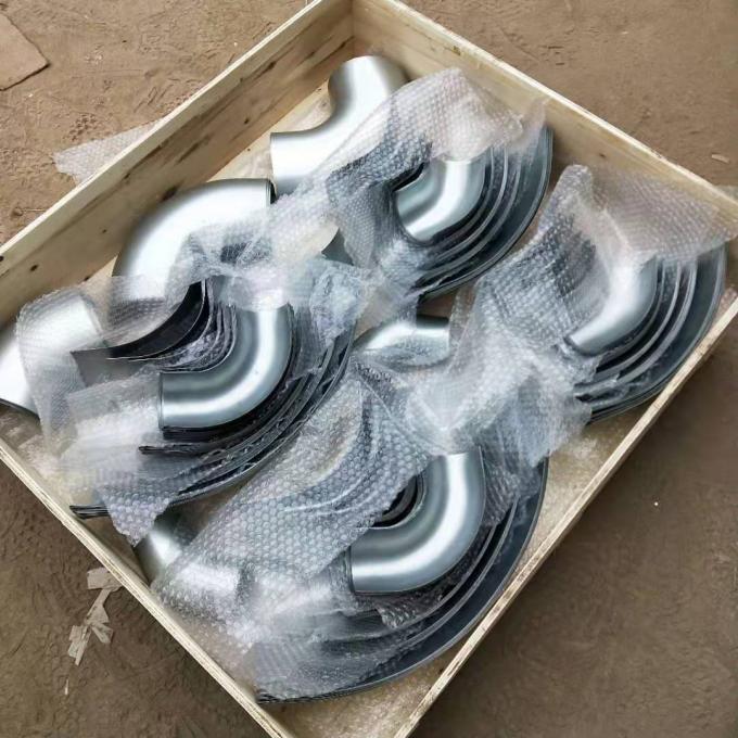 Pressed 90 Degree 100mm Elbow Of Ventilation Parts