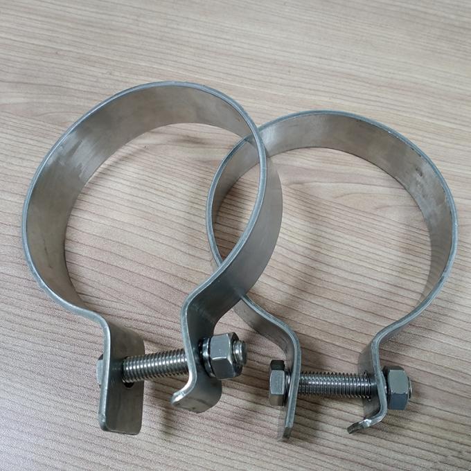 Farmall Cub Stainless Steel Muffler Clamps O Type