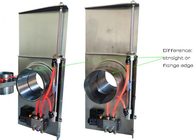 Carbon Steel Dust Extraction Blast Gate