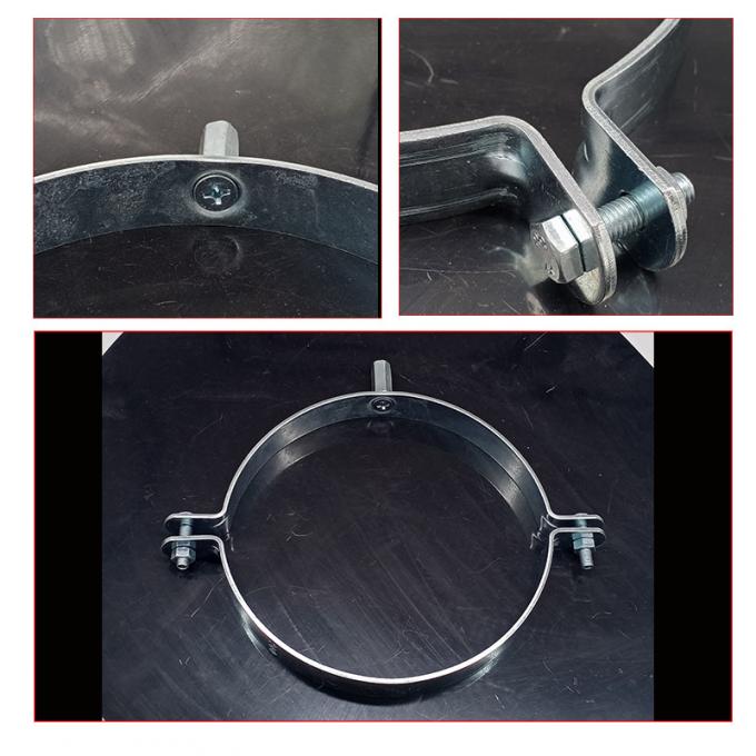8 Inch Repair OEM Design Galvanized Pipe Clamp