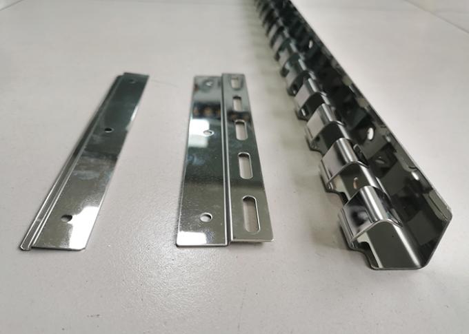 Stainless Steel 1.0mm Pvc Strip Curtain Hanger For Hanging System