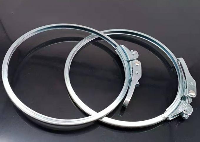 Module Ducting System Adjustable Sleeves Galvanized Steel Rolled Lip ...