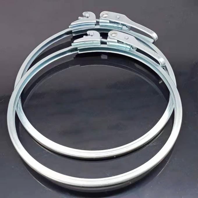 Galvanized Pipe Clamp Industrial Ventiation Dust Collection System ...