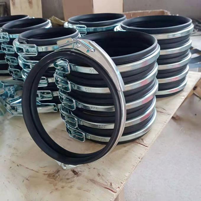 Connecting Air Flange Clamp With Pin Duct Quick Release Pipe Clamps