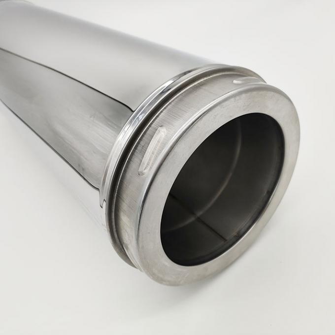 OEM Single Double Layer Metal Dust Extraction Pipe Chimney Pipe Accessories