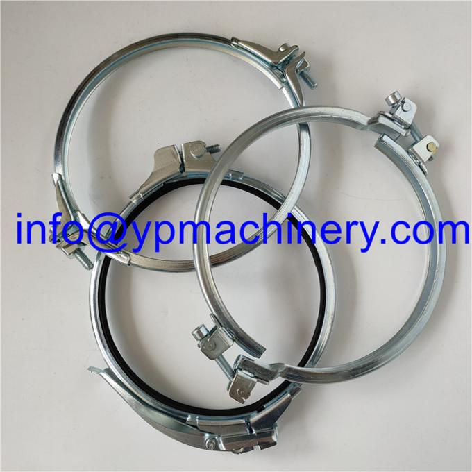 Galvanized Steel Various Size Heavy Duty Pipe Clamps For Dust ...