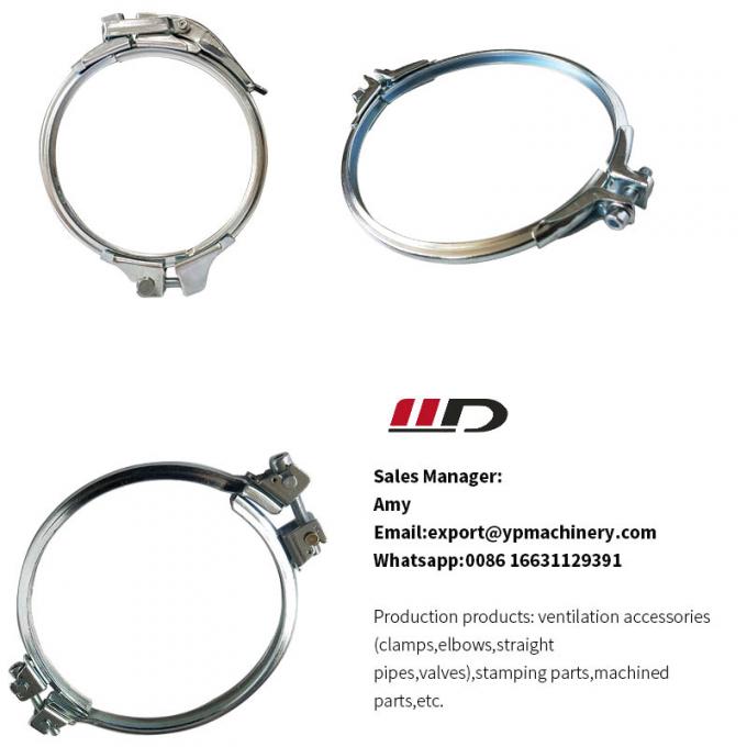 Customized Adjustable Galvanized Pipe Clips Carbon steel