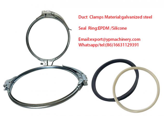 OEM Galvanized Steel Pipe Clamps For Industrial Usage
