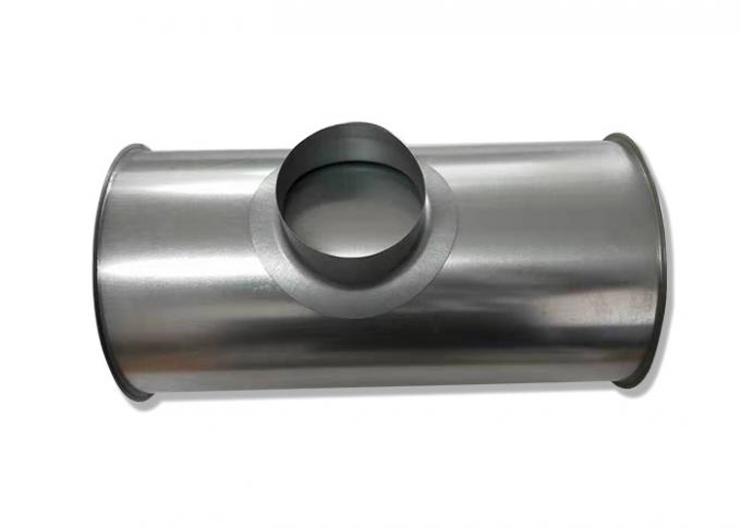 Galvanized Sheet Air Ducts Ventilation Systems Dust Removal Flange ...