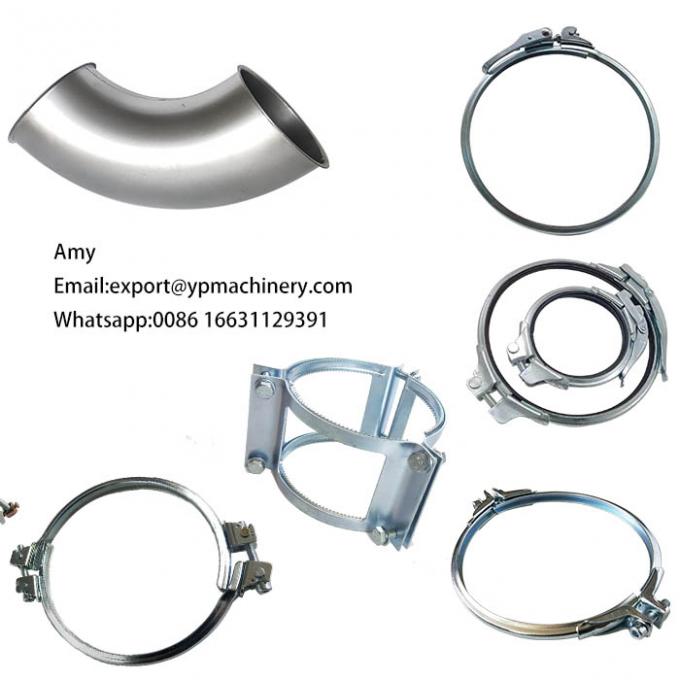 5 Inch Metal Dust Extraction Pipe Galvanized