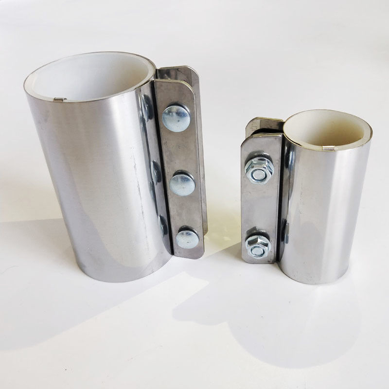 OEM 2.5inch SS304 Compression Pipe Clamps Three Sets Of Bolts With ...