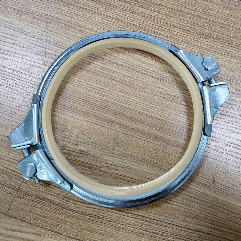Heavy Duty Pipe Clamps Modular Pipework Systems Connect Pull Ring For ...