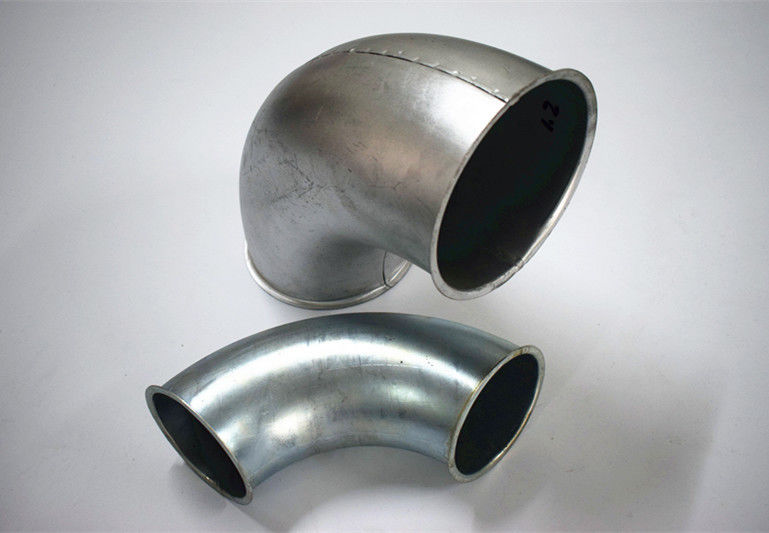 Welding Elbow Pipe Fitting , Industry Dust Removal Metal Dust ...
