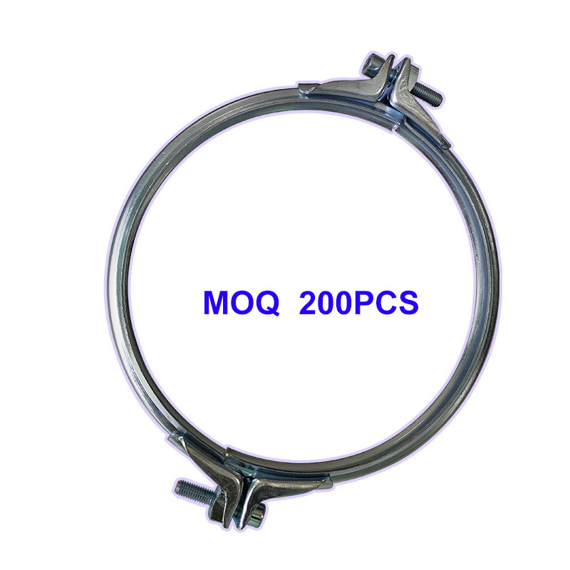 150 Mm Bolted Pipe Clamp for Ventilation Systems