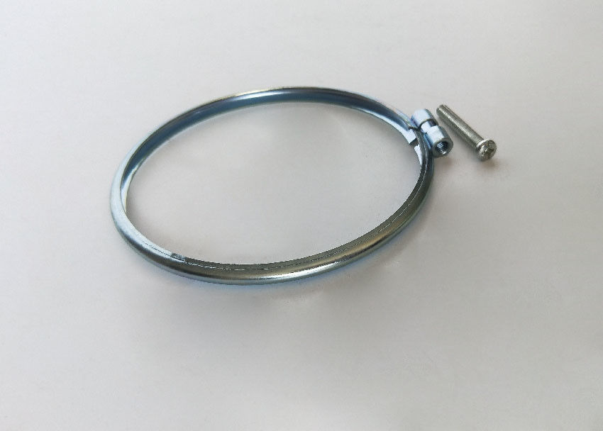 C Type Single Bolt Narrow Clamp Galvanized Pipe Clamp Tube Connector