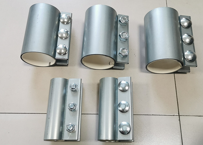 Heavy Duty Galvanized Steel Metal Pipe Couplings 4 Inch In Low Pressure ...