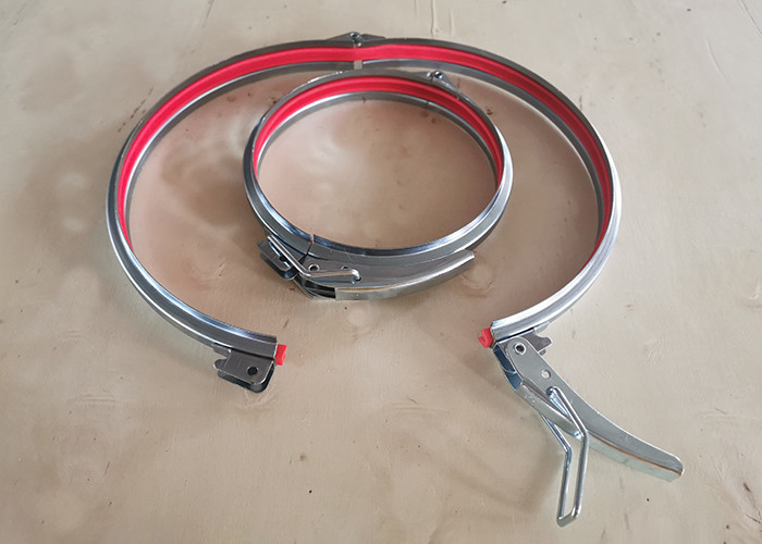 80-600mm Pipework Systems Tube Quick Release Clamp Lever Locks Galv