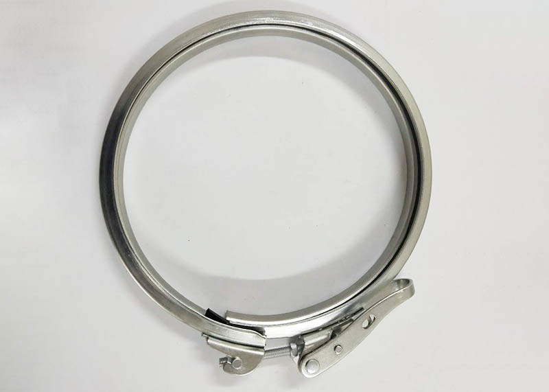 Airtight Galvanized Quick Release Pipe Clamp Quick Connect Clip 1.0mm ...