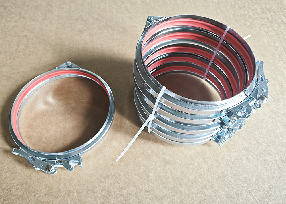 Adjustable Stainless Heavy Duty Steel Pipe Clamps 140mm