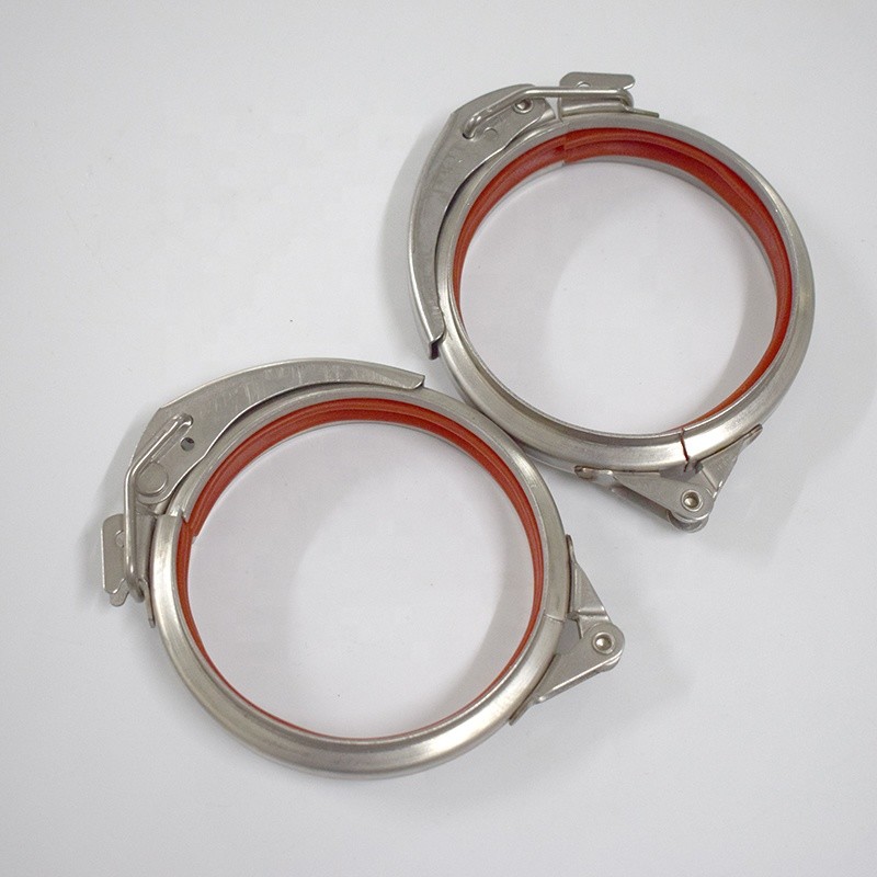 Stainless Steel 304 Quick Release Tube Clips Ducting Clamps With Lock ...