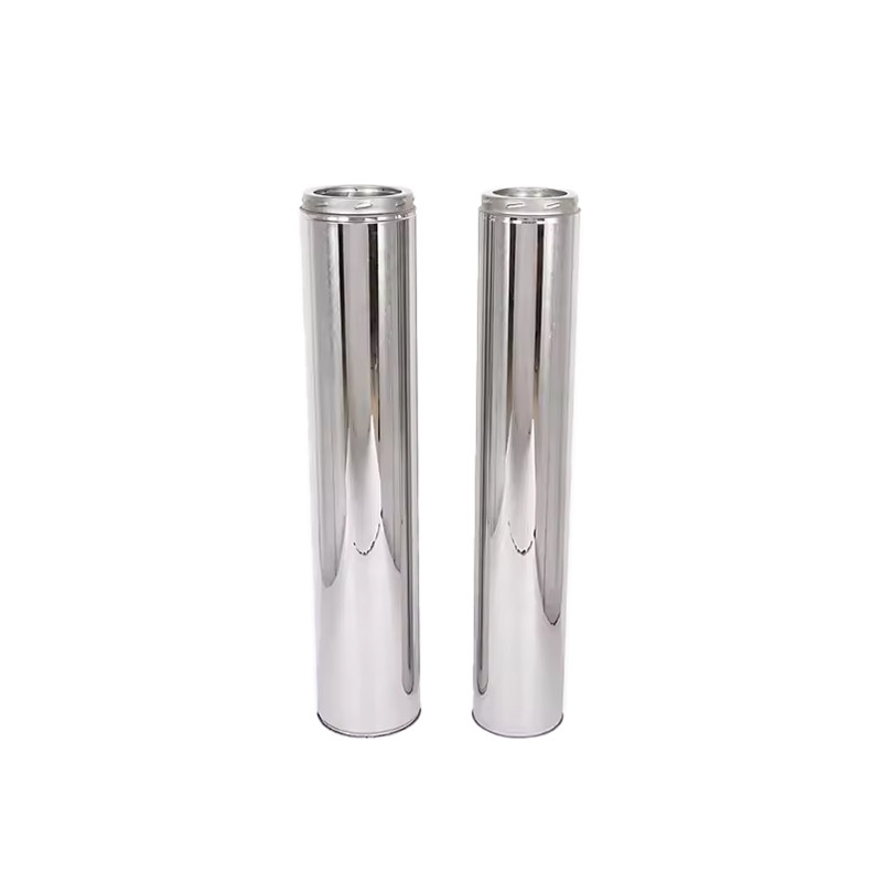 5 Inch Double Wall Stainless Steel Chimney Flue Pipe for Wood Burning Stove