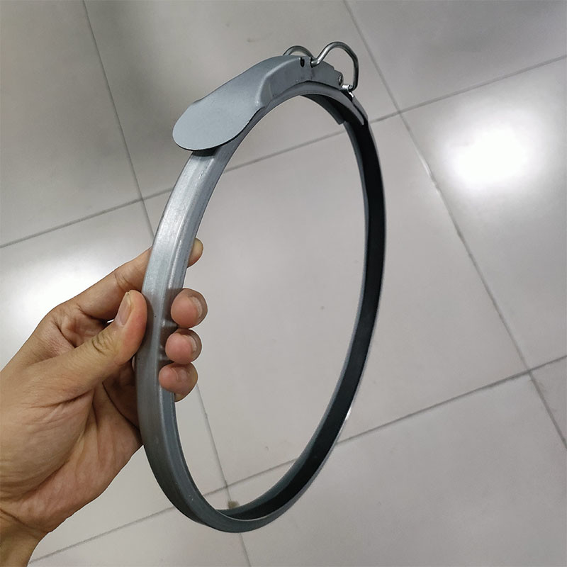 10 Inch Galvanized Steel Lap Joint Industrial Dust Collection Pipe Clamp