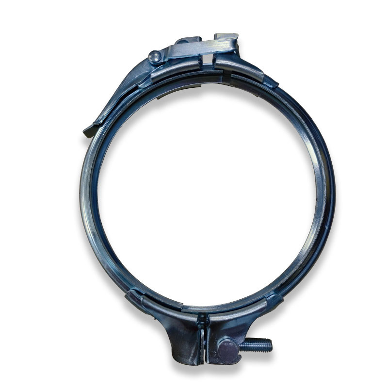 Duct Heavy Duty Pipe Clamps Quick Connect Pull Ring With EPDM