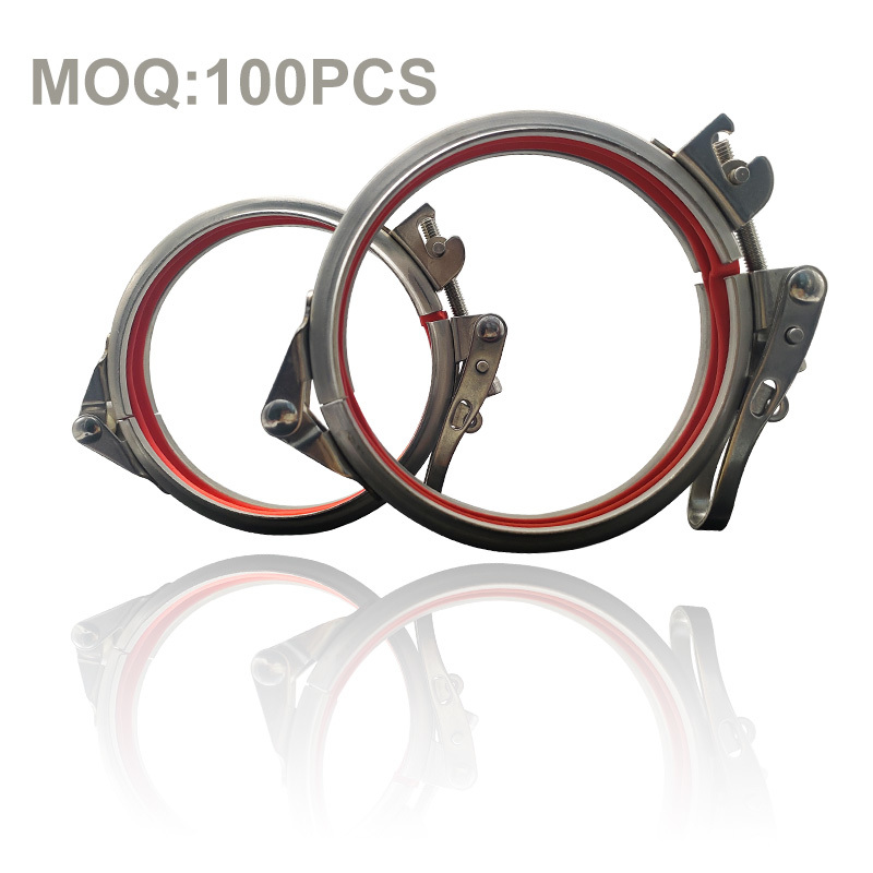 Quick Release Pipe Clamp Rapid Lock Duct Stainless Steel 304 Clips ...