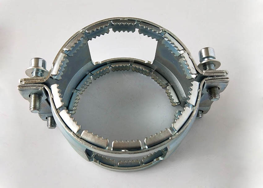 Galvanised Steel No Hub Coupling Couplings Grip Collar Type G Pipe Cover