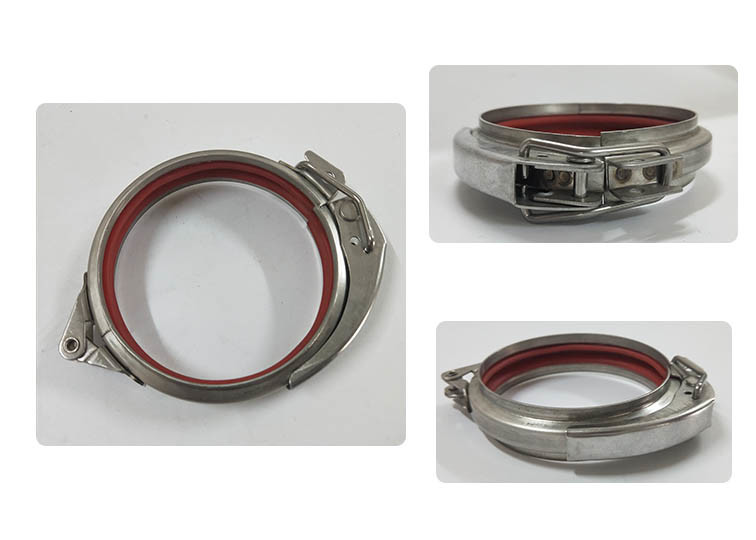 Stainless Steel 80mm Quick Release Pipe Clip Piping Coupling Tool With ...