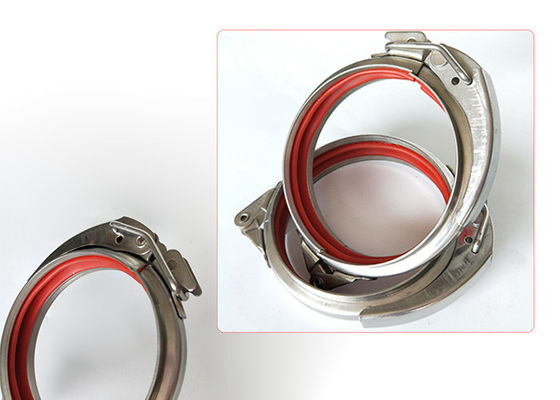 Round Ventilation Stainless OEM Quick Release Pipe Clamp