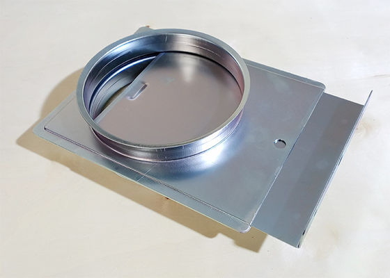 Connect Roll Round End Dust Collection Blast Gate 4 inch , sliding damper