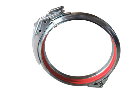 Fastened Flanged 150mm Quick Release Pipe Clamp