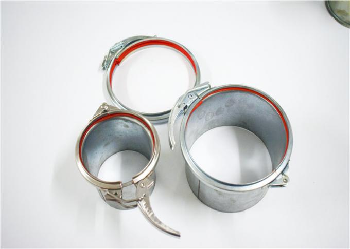 600mm Quick Release Pipe Clamp Rapid Lock For Ventilation System