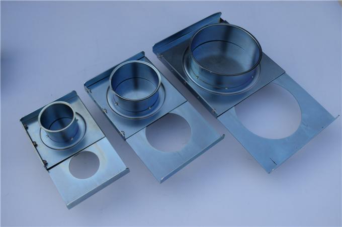 Self - Cleaning Dust Extractor Blast Gate 150mm Made Of Galvanized Steel