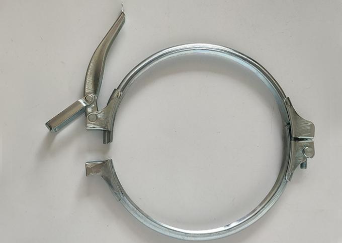200mm Airtight Quick Release Galvanized Pipe Clamp