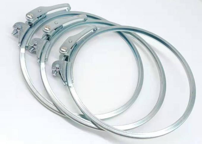 Quick Industrial Dust Collection Galvanized Pipe Clamp